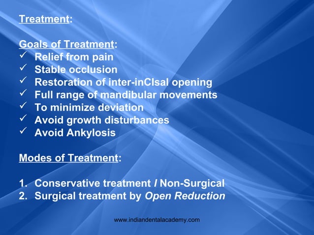 Condylar Fractures Certified Fixed Orthodontic Courses By Indian Dental Academy Ppt