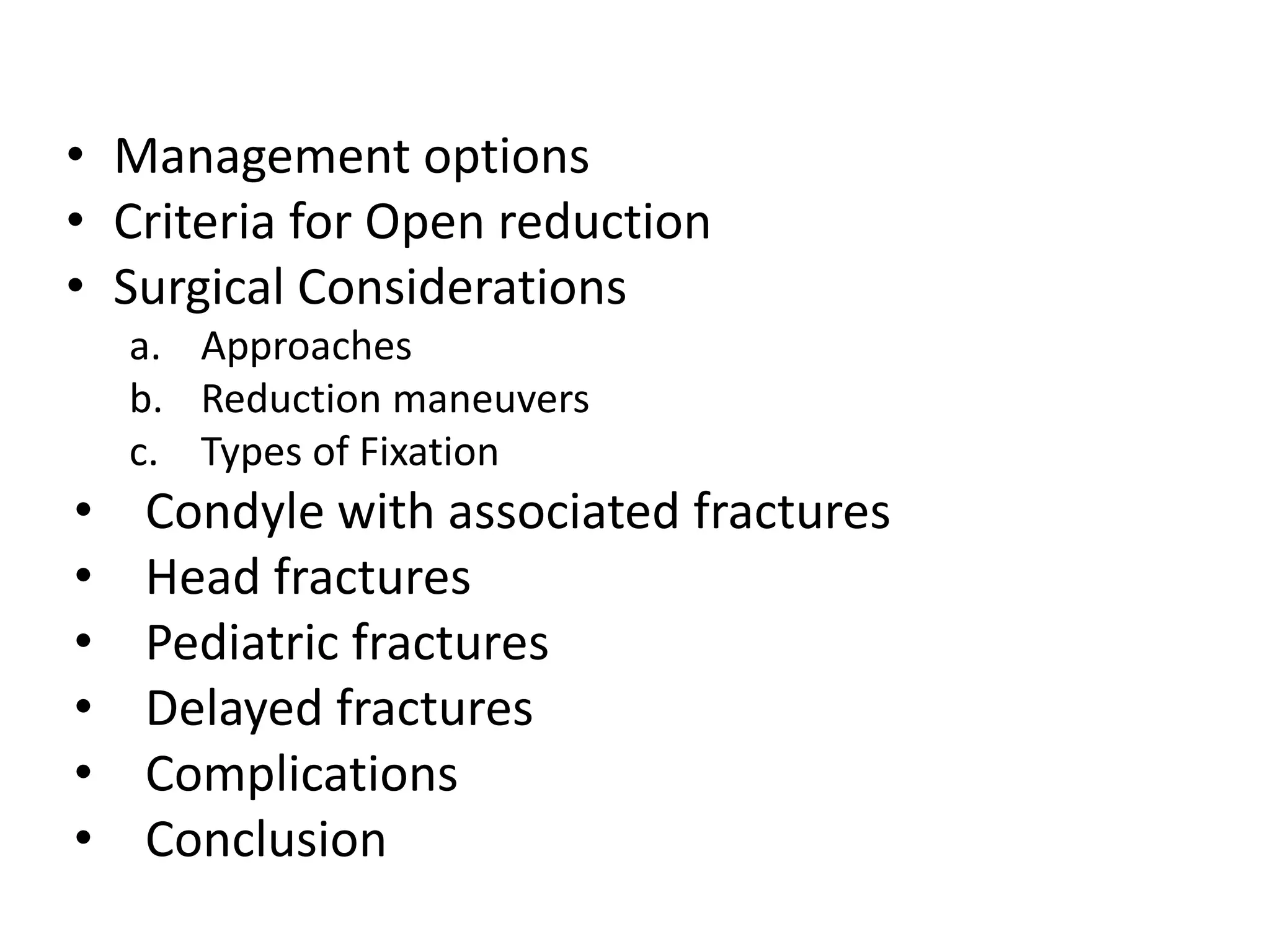 Mandibular Condylar fractures & its Management | PPTX