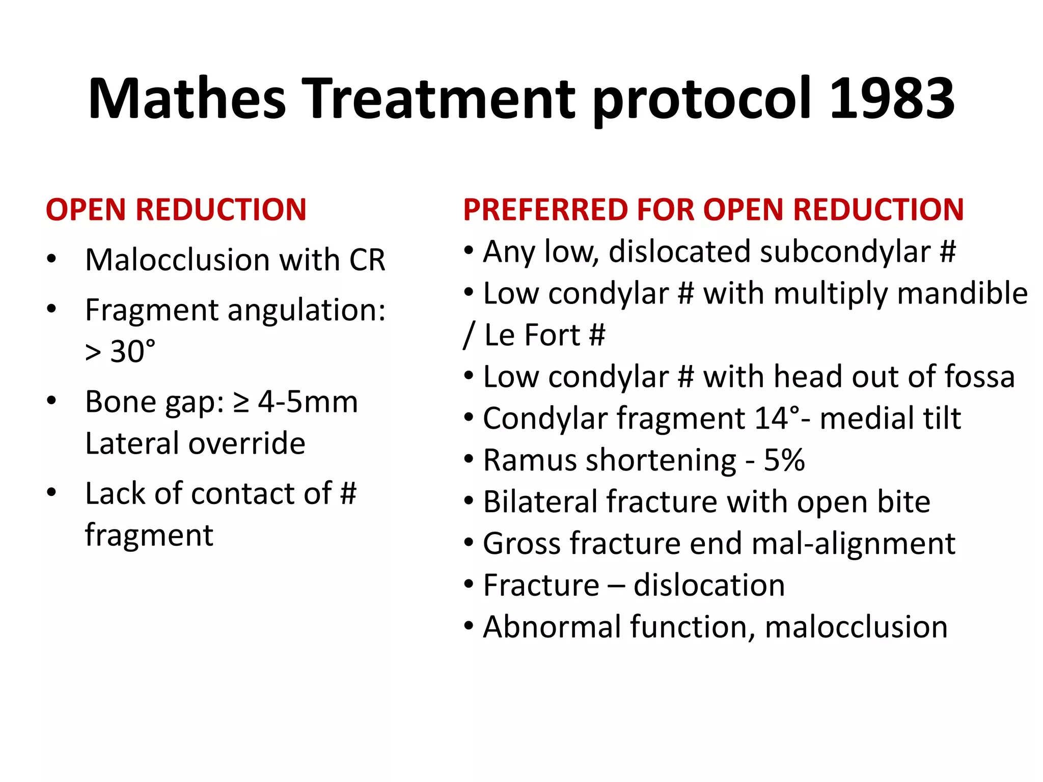Mandibular Condylar fractures & its Management | PPTX