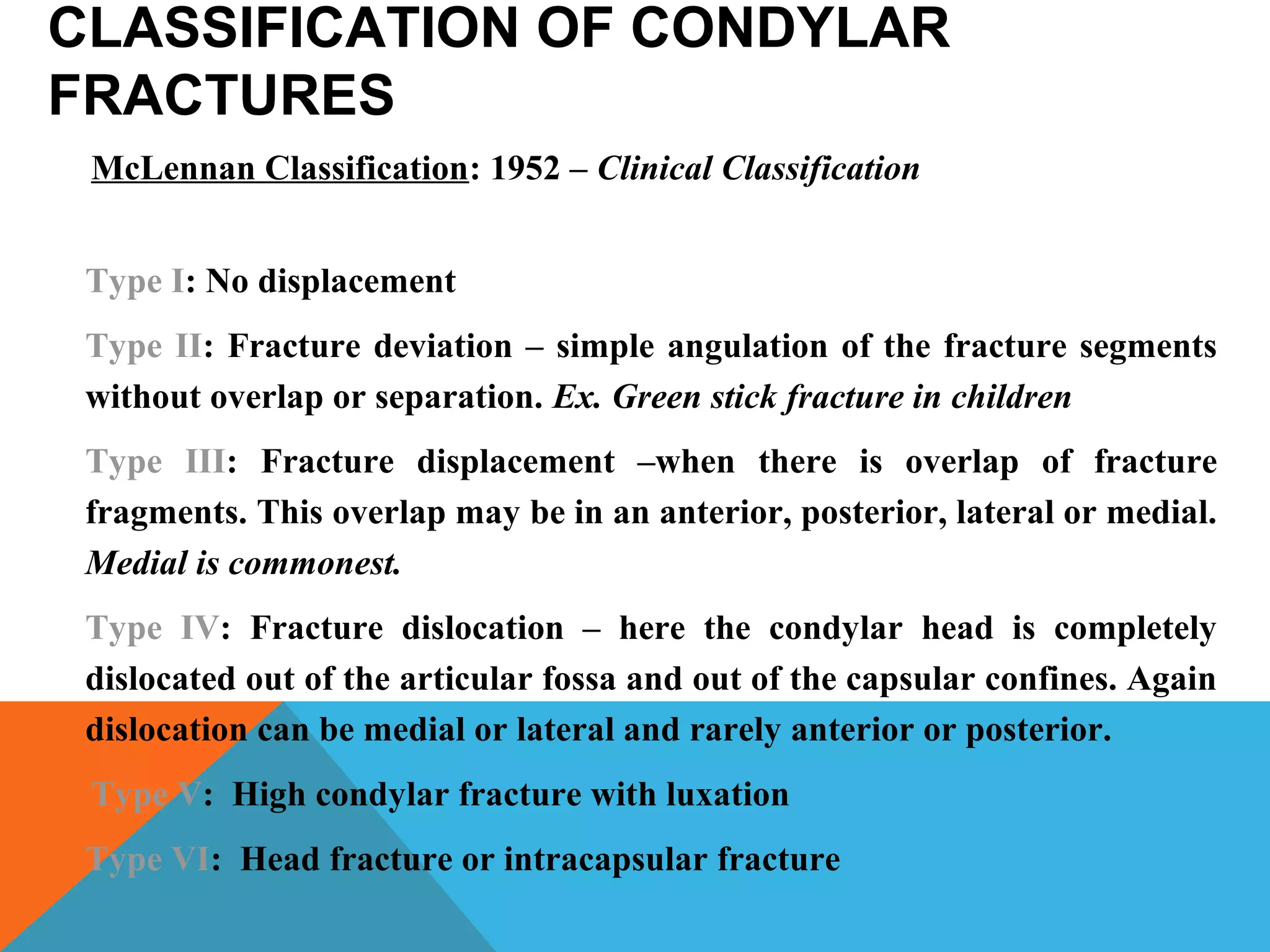 Condylar fractures | PPT