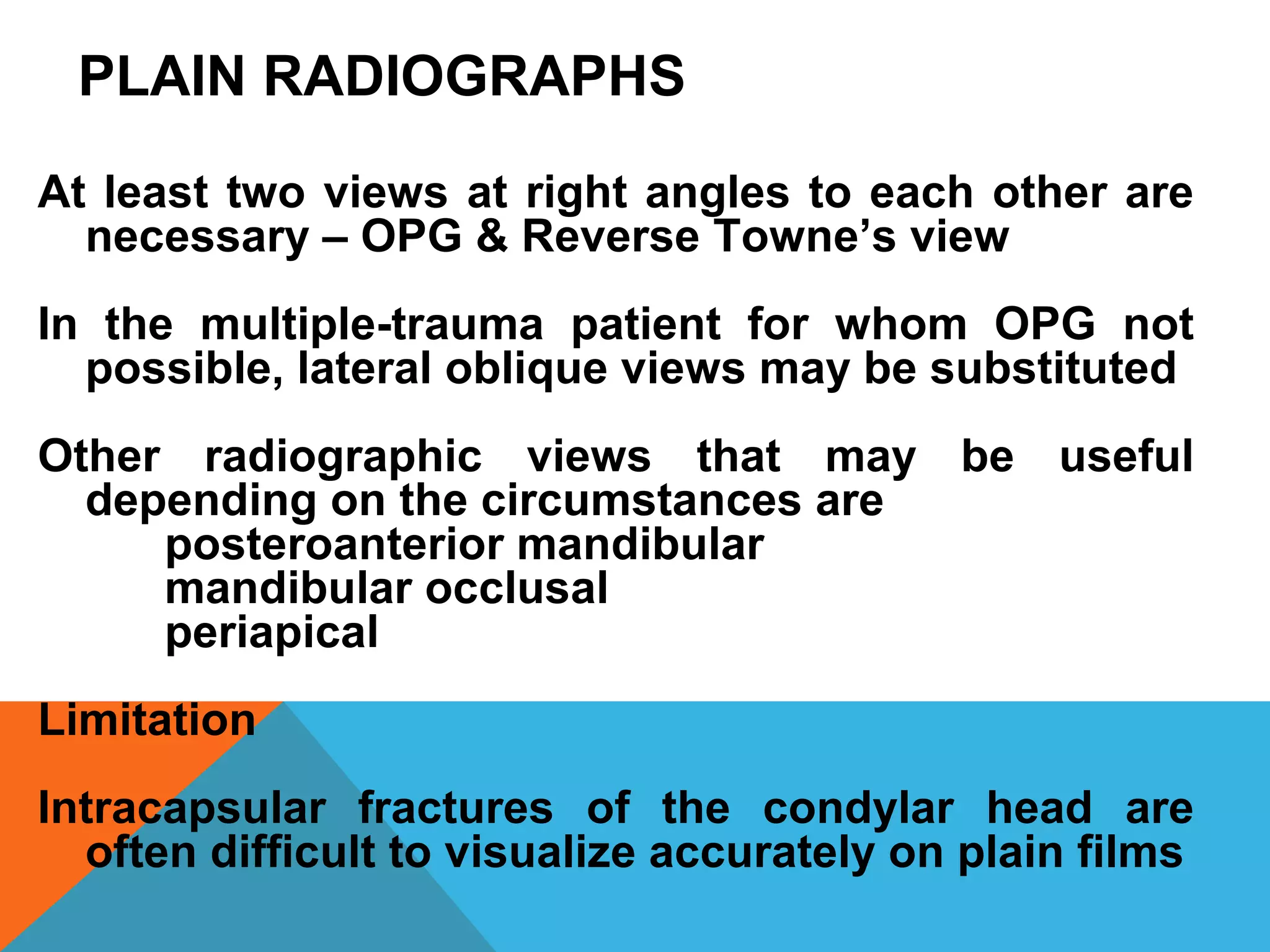 Condylar fractures | PPT