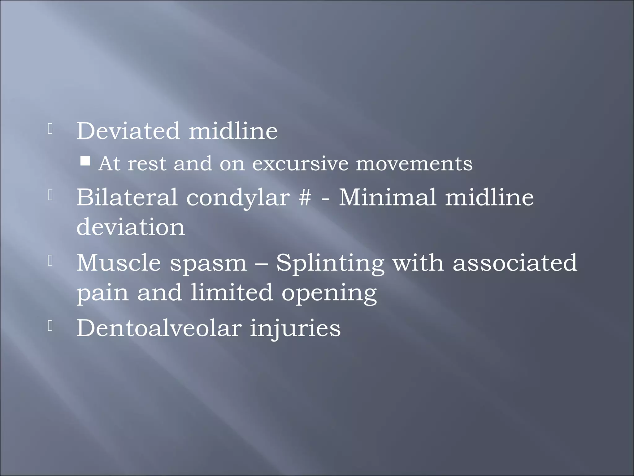 Condylar fractures ih | PPT