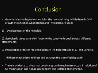 condylar growth in orthodontics and dentofacial orthopaedics | PPTX