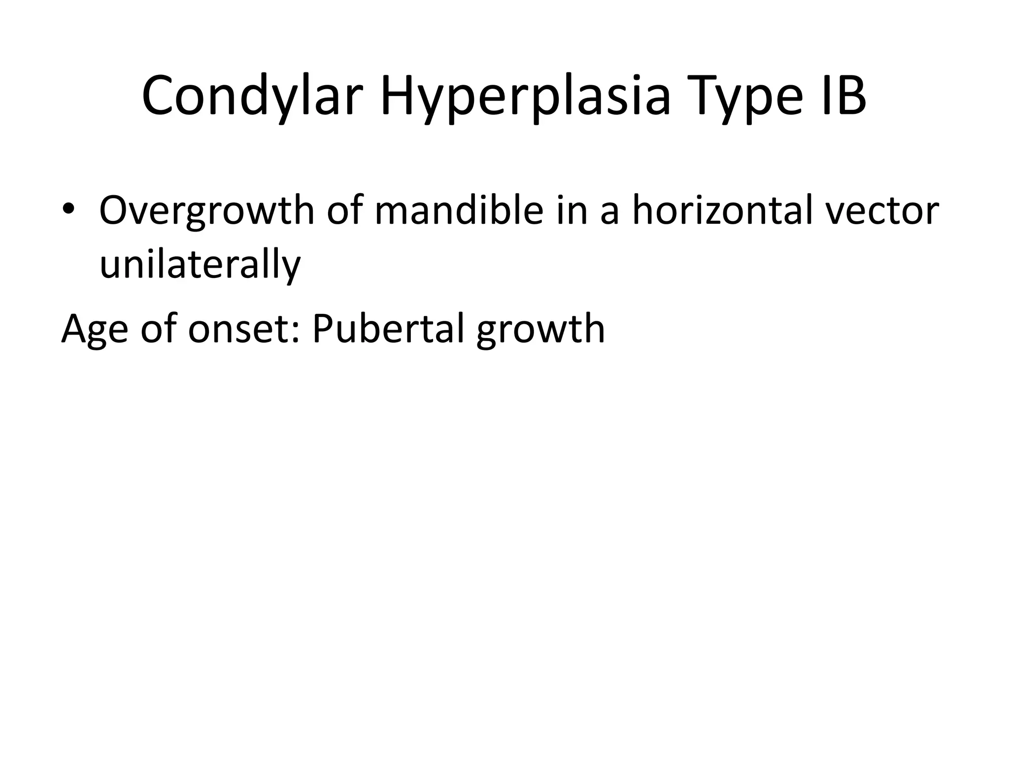 Condylar hyperplasia(ch) | PPTX