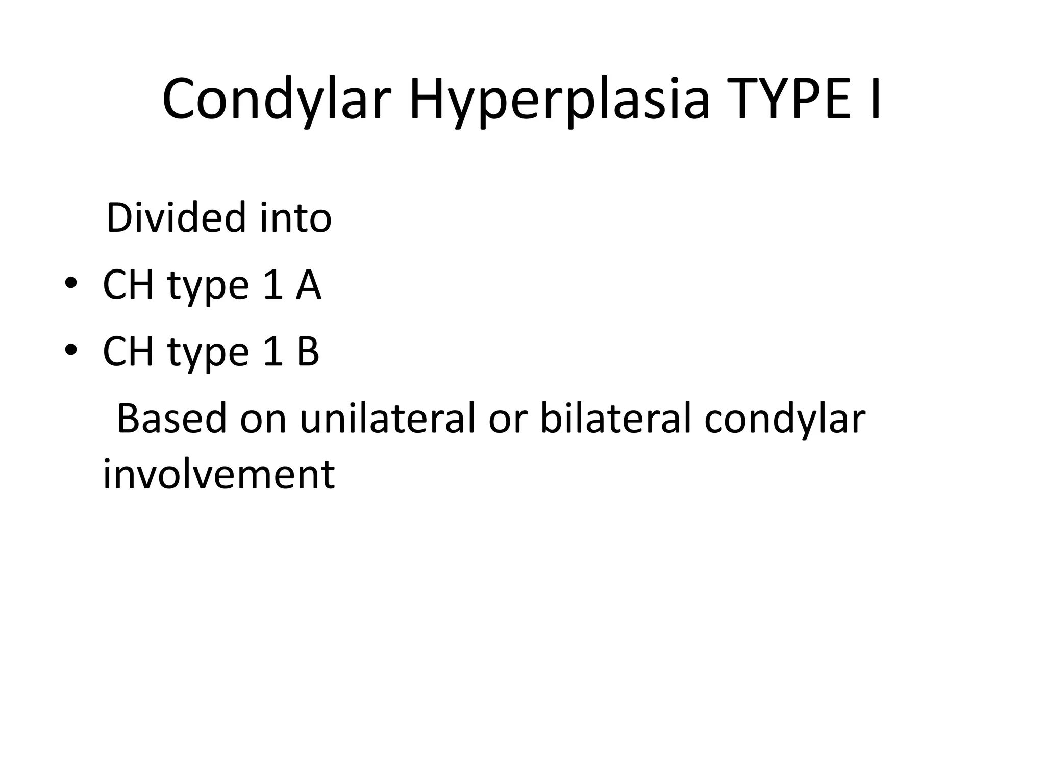 Condylar hyperplasia(ch) | PPTX