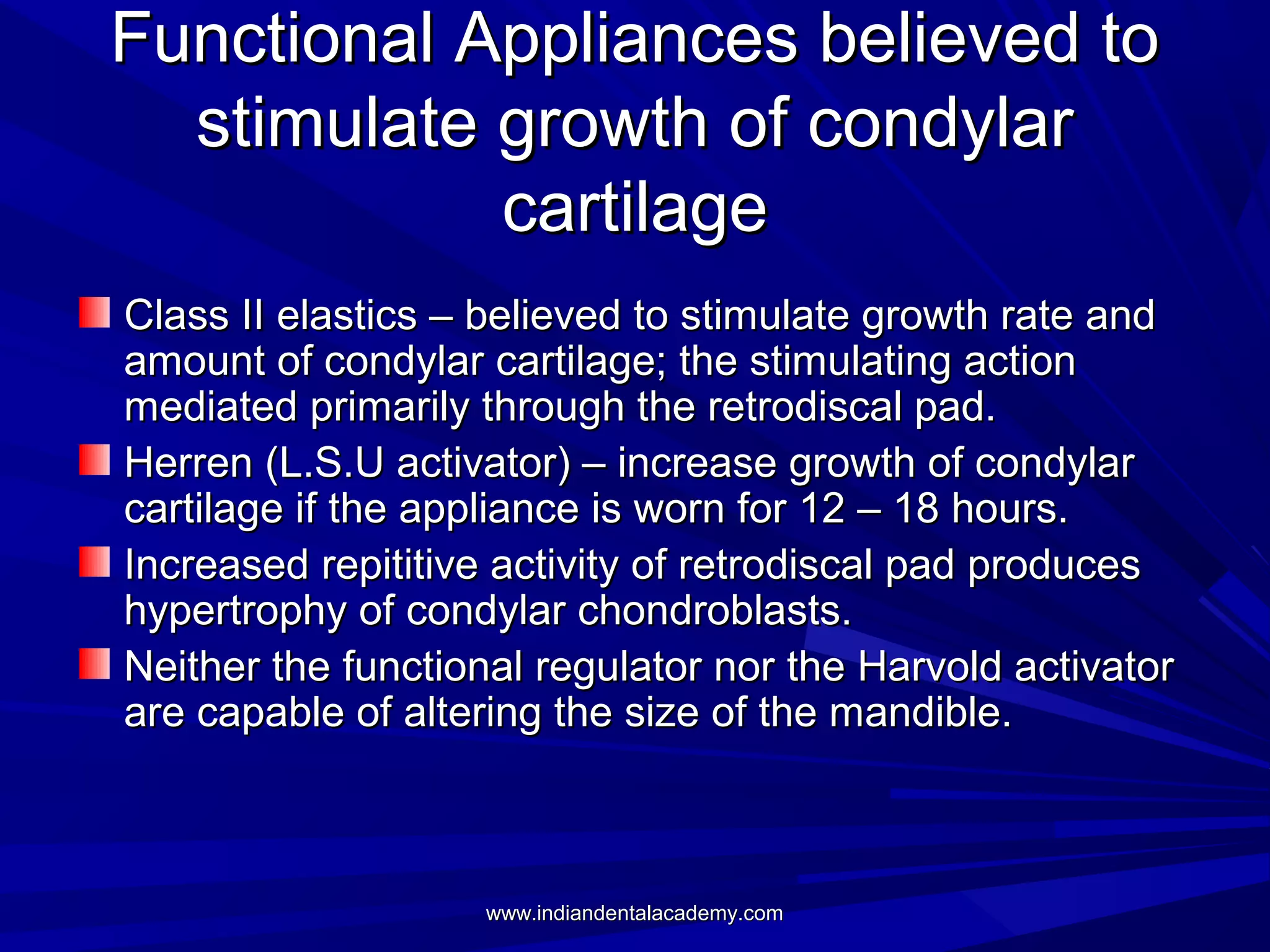 Condyle secondary cartilage-a misnomer | PPT