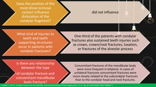 Management of Mandibular Condyle fracture | PPTX