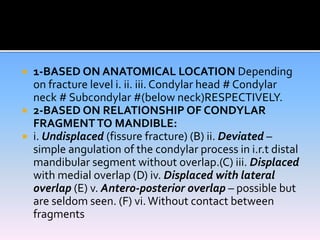 Condyle ppt | PPTX