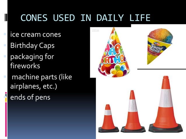 Cone | PPTX | Physics | Science