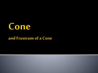Cone | PPTX