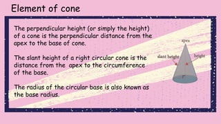 CONE KERUCUT LUAS DAN VOLUME KERUCUT KELAS 8 | PPTX