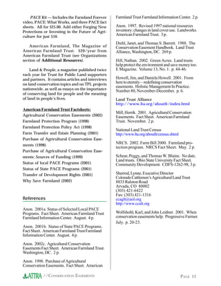 Conservation Easements | PDF