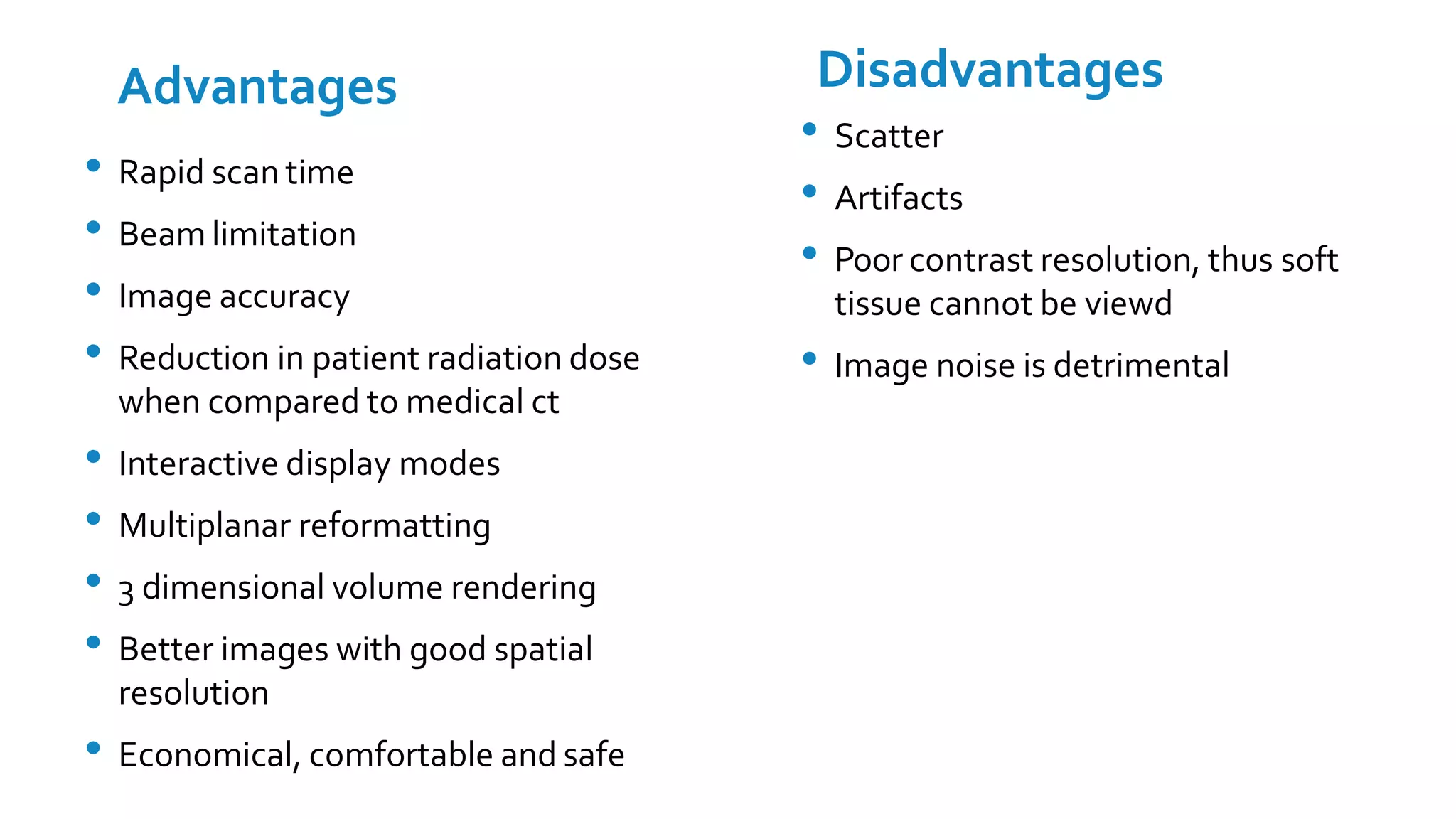 Cone beam computed tomography by dr. maryam salman | PPTX