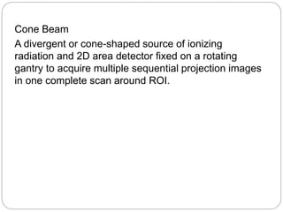 Cone beam computerized tomography mamita | PPTX