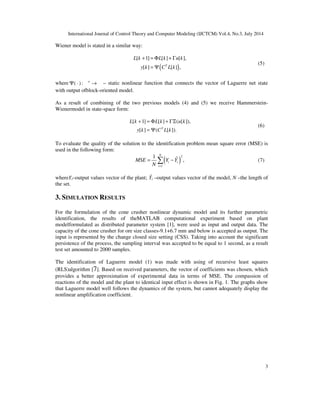 Cone crusher model identification using | PDF | Physics | Science