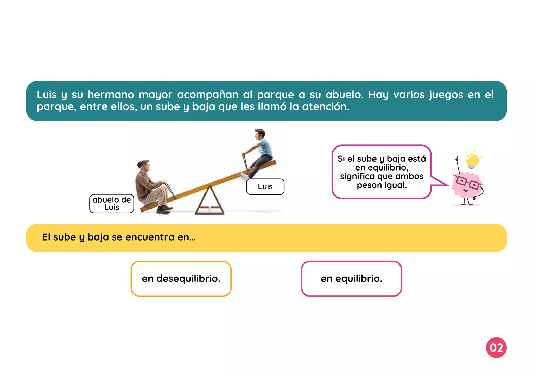 CONECTAIDEAS Resolvemos problemas de equilibrio con la balanza Activ_4 ...