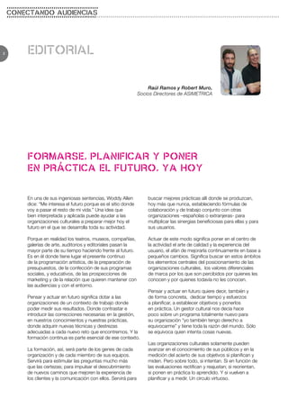 Conectando Audiencias | Formarse, planificar y poner en práctica | PDF