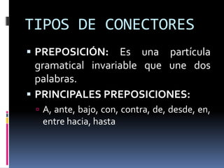 Conectores | PPTX