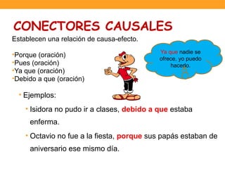 CONECTORES TEORIA, SU CLASIFICACIÓN Y EJEMPLOS | PPTX