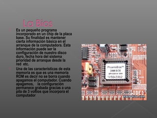 Conectores de la placa base | PPT