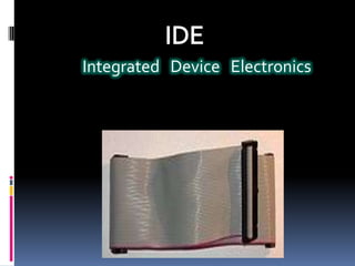 Conectores ide & sata | PPTX