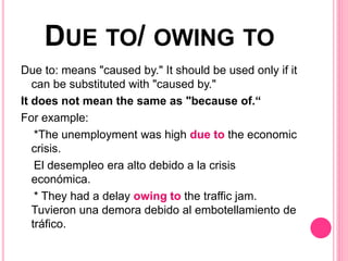 Conectores ingles | PPTX