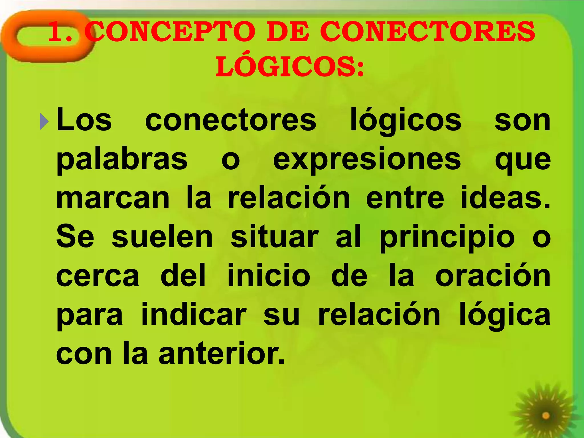 Conectores lógicos | PPT