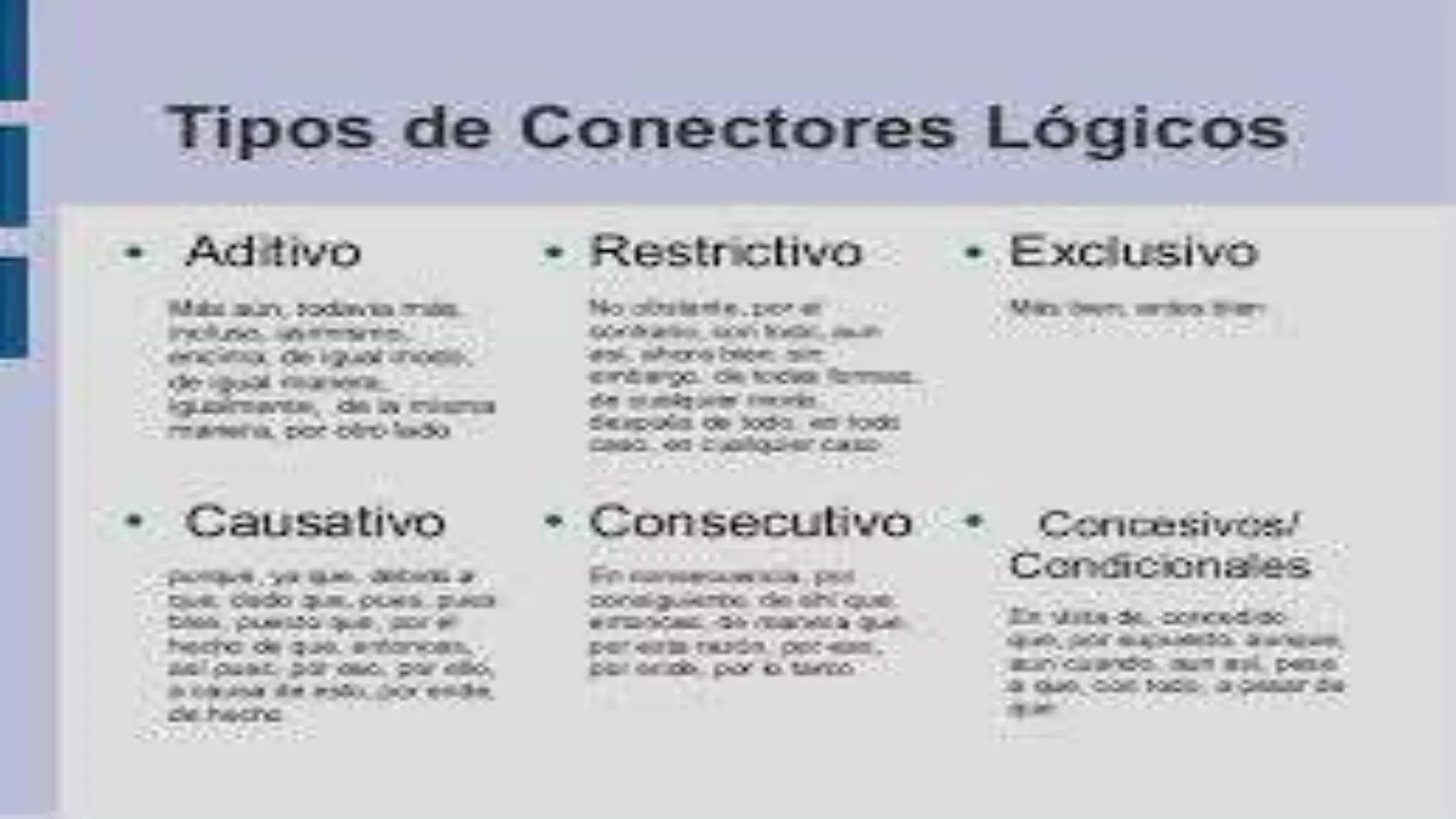 Conectores logicos | PPTX