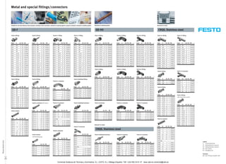Conectores neumaticos festo | PDF