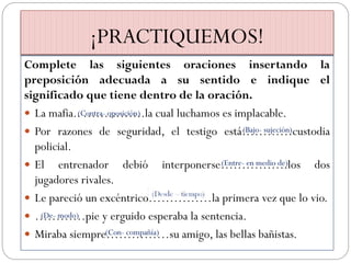 Conectores preposiciones | PPTX
