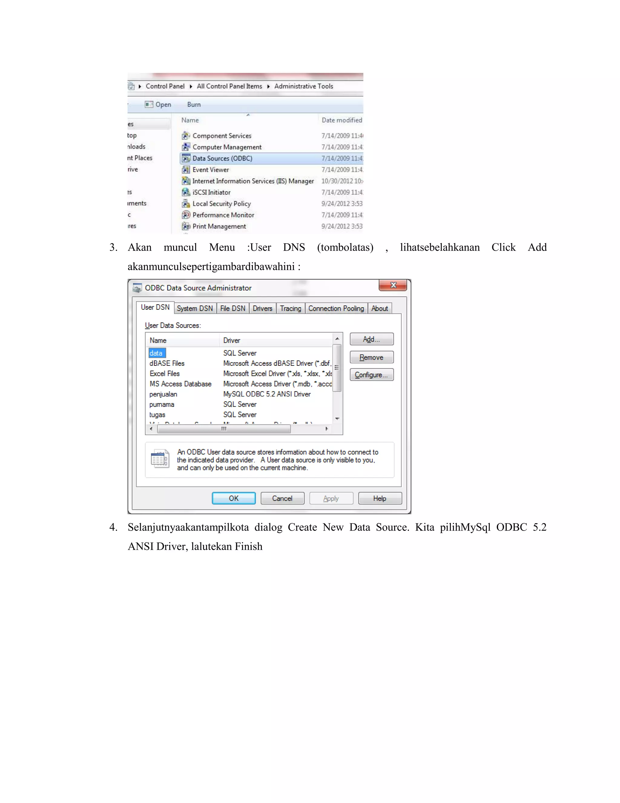 Conector odbc 5 | PDF
