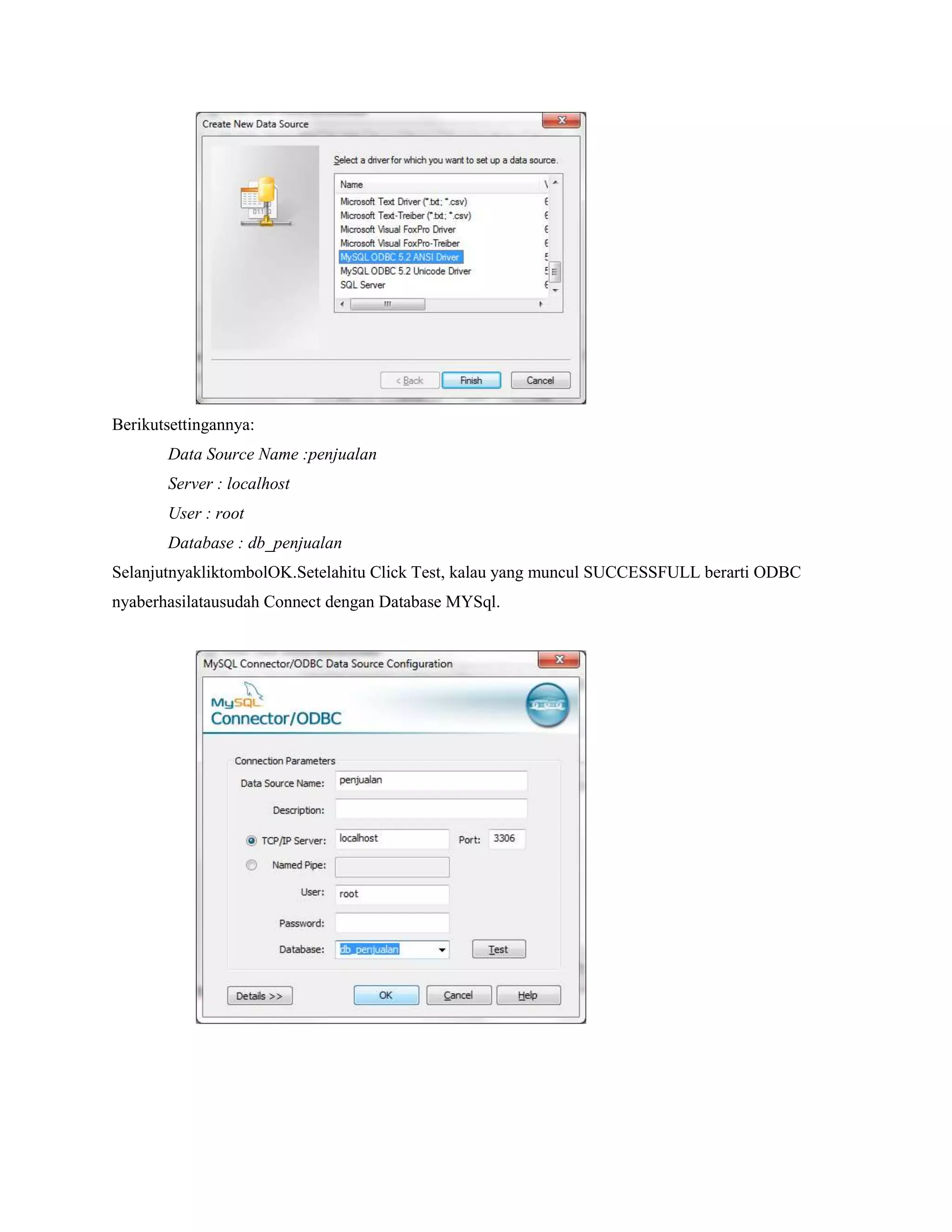 Conector odbc 5 | PDF