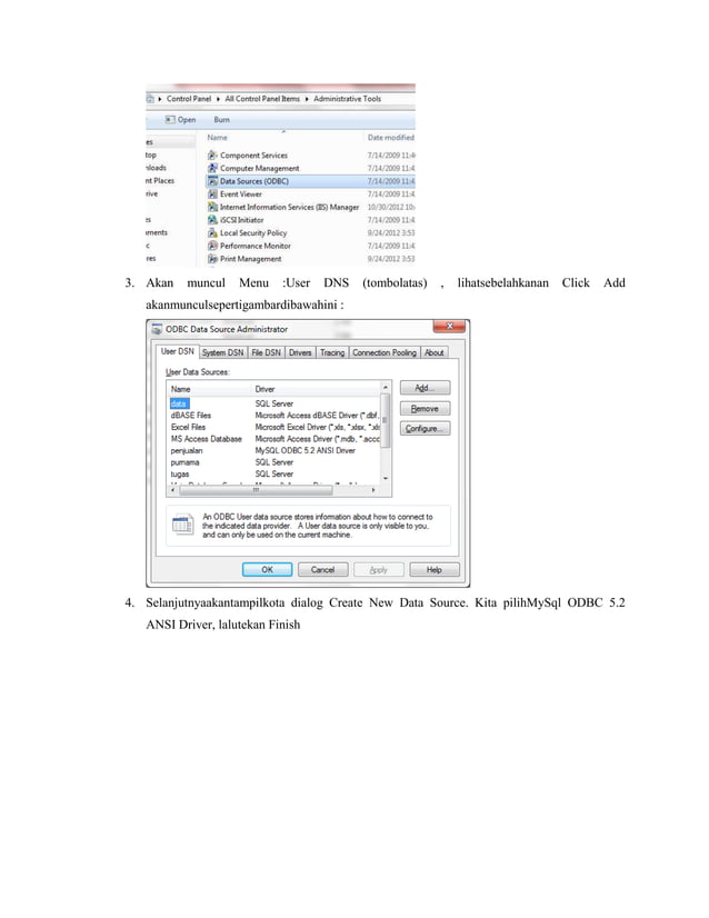 Conector odbc 5 | PDF