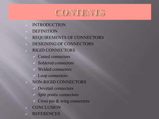 Conectors in fpd | PPTX