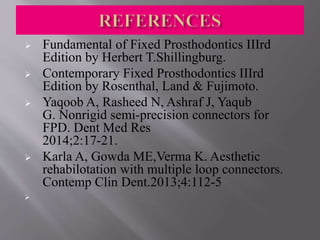 Conectors in fpd | PPTX