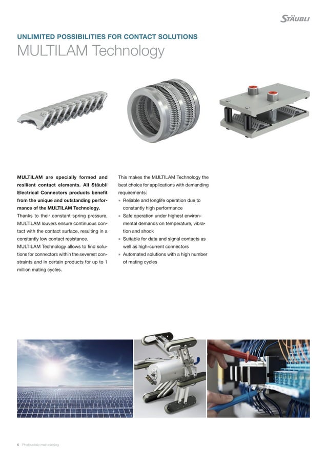 Conector staubli | PDF