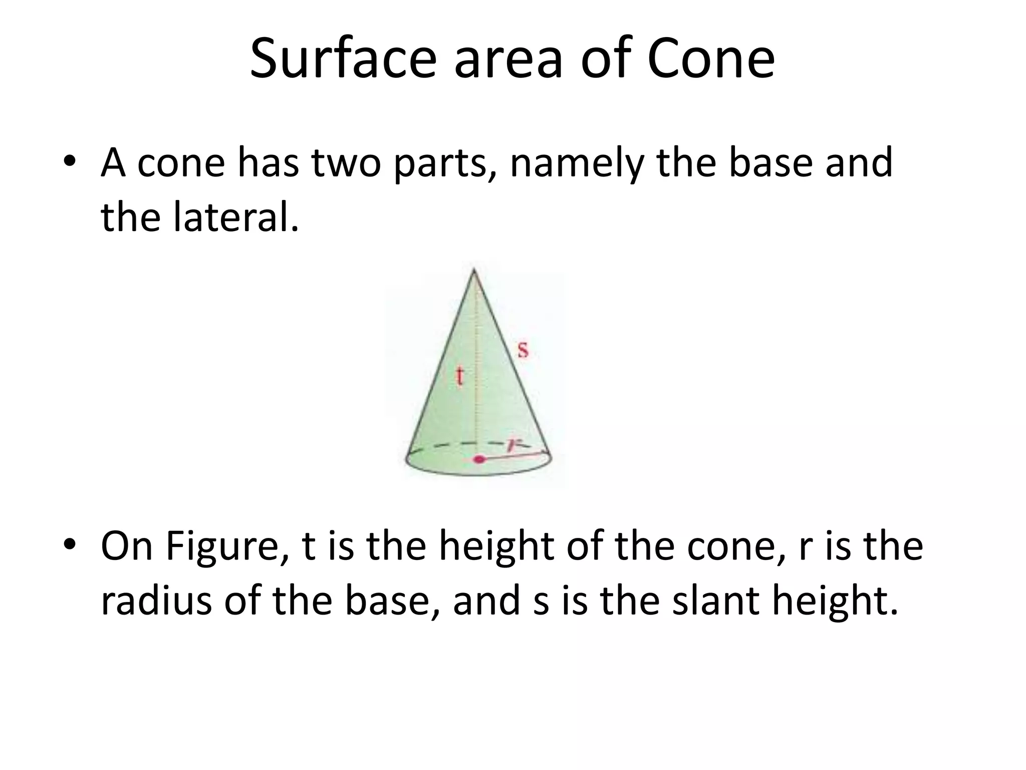 Cone, cylinder,and sphere | PPTX