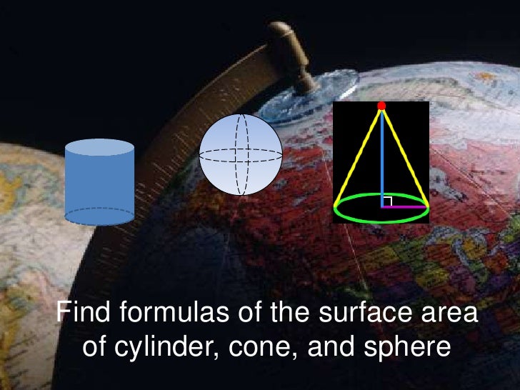 Cone, cylinder,and sphere