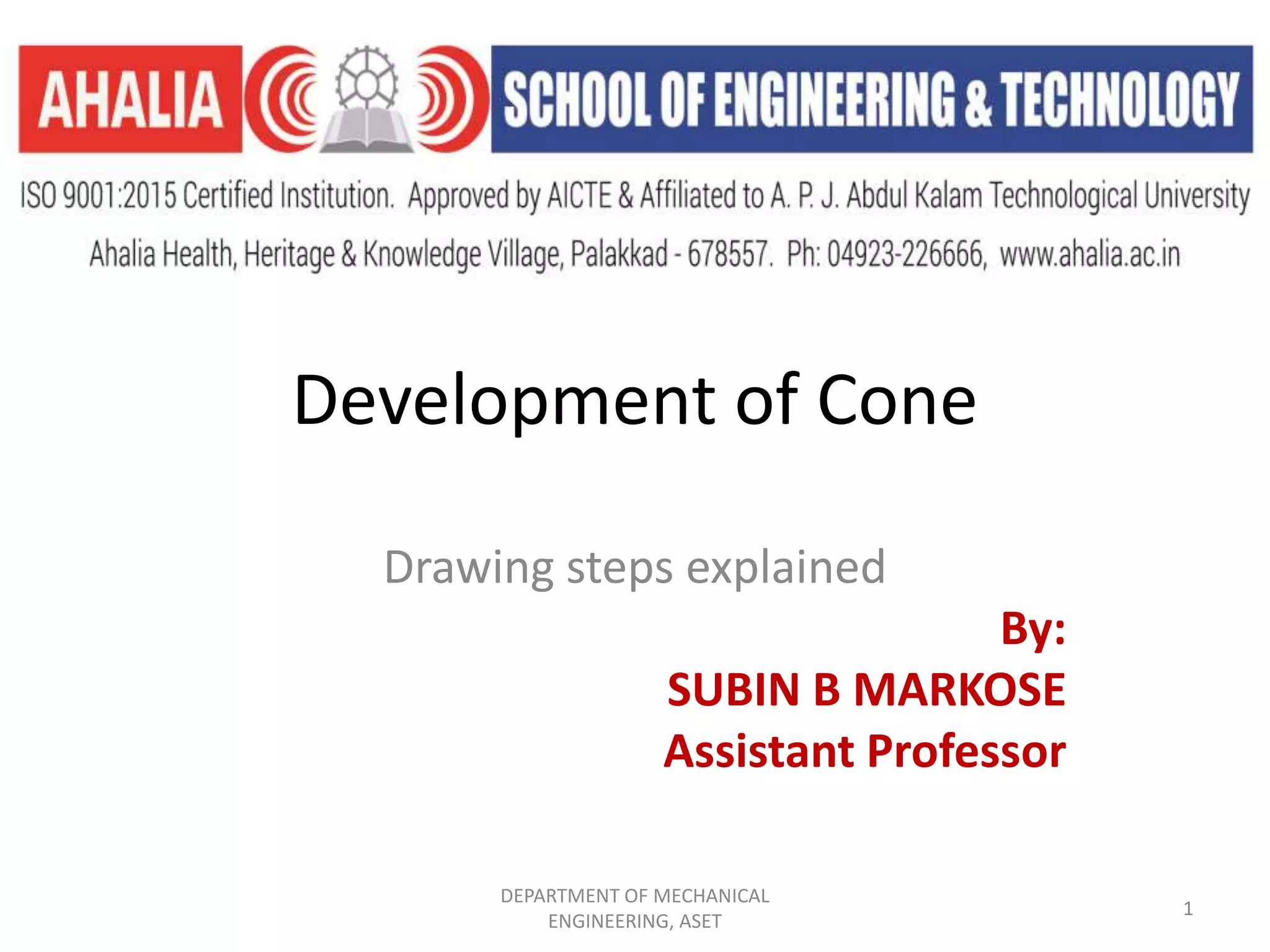 Development of Cone | PPTX