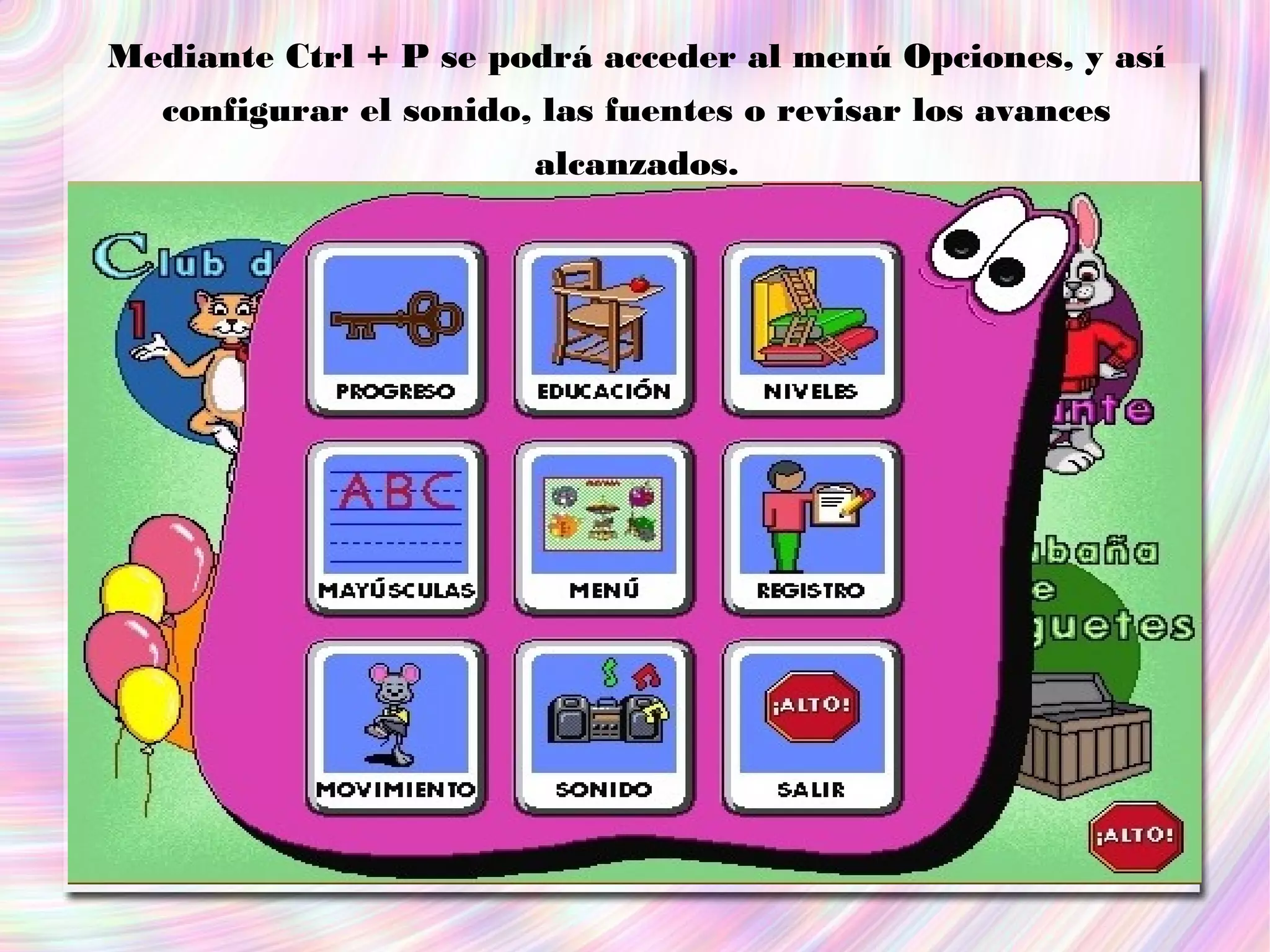 El Conejo Lector Preescolar. Software Educativo. | PPT