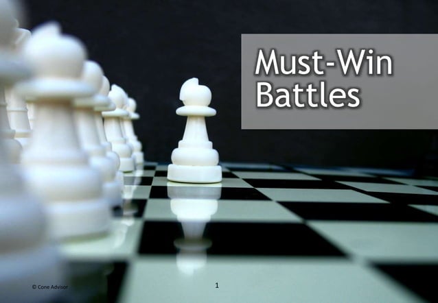 Must-Win Battles as Model of Strategy | PPT