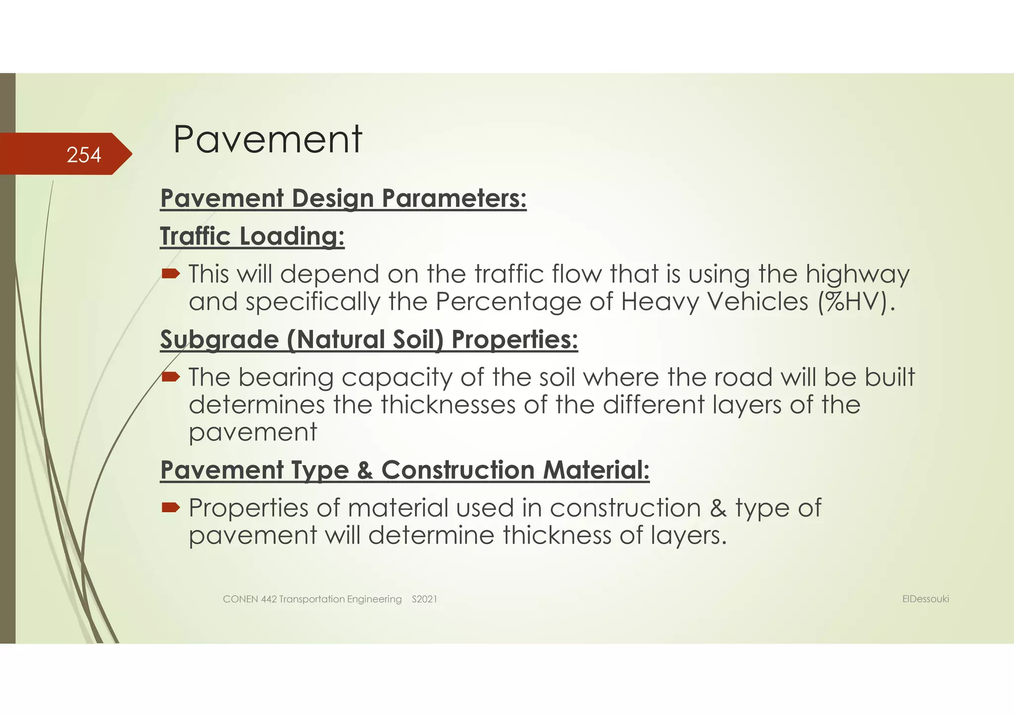 Conen 442 module3 S2021 Pavement Design and Construction | PDF