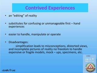 Cone of experience | PPTX