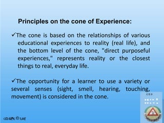 Cone of experience | PPTX
