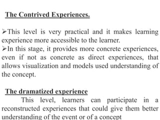 Cone of experience | PPTX