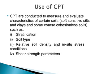 Cone Penetration Test | PPT