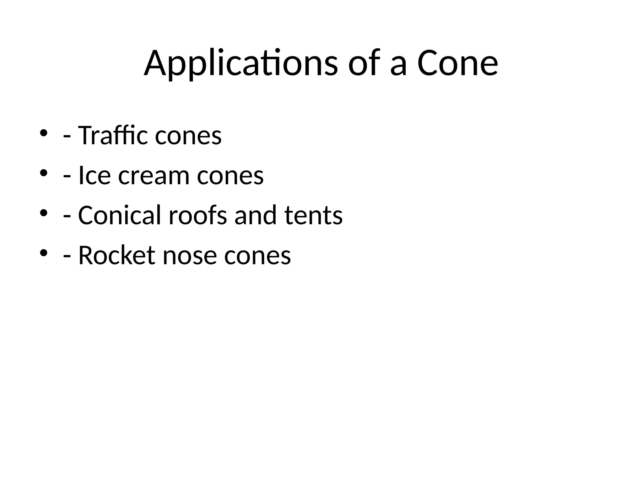 Cone_Presentation.pptx to know what is cone | PPTX