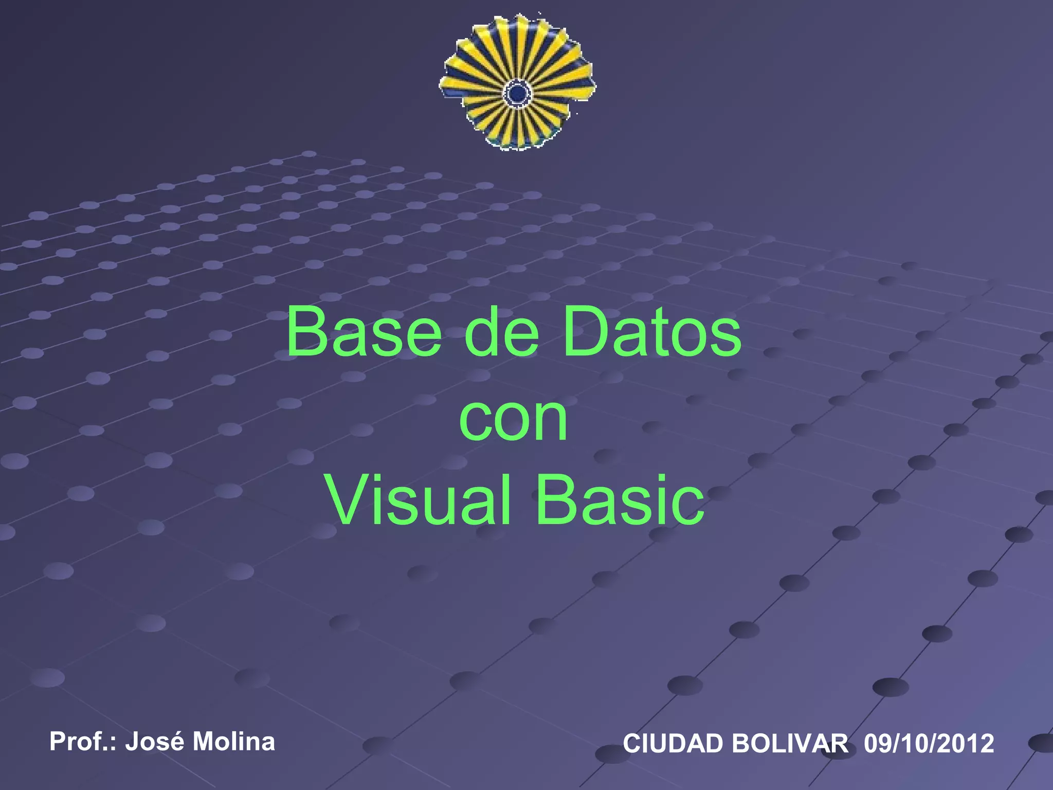 Conexion a bases de datos | PPT
