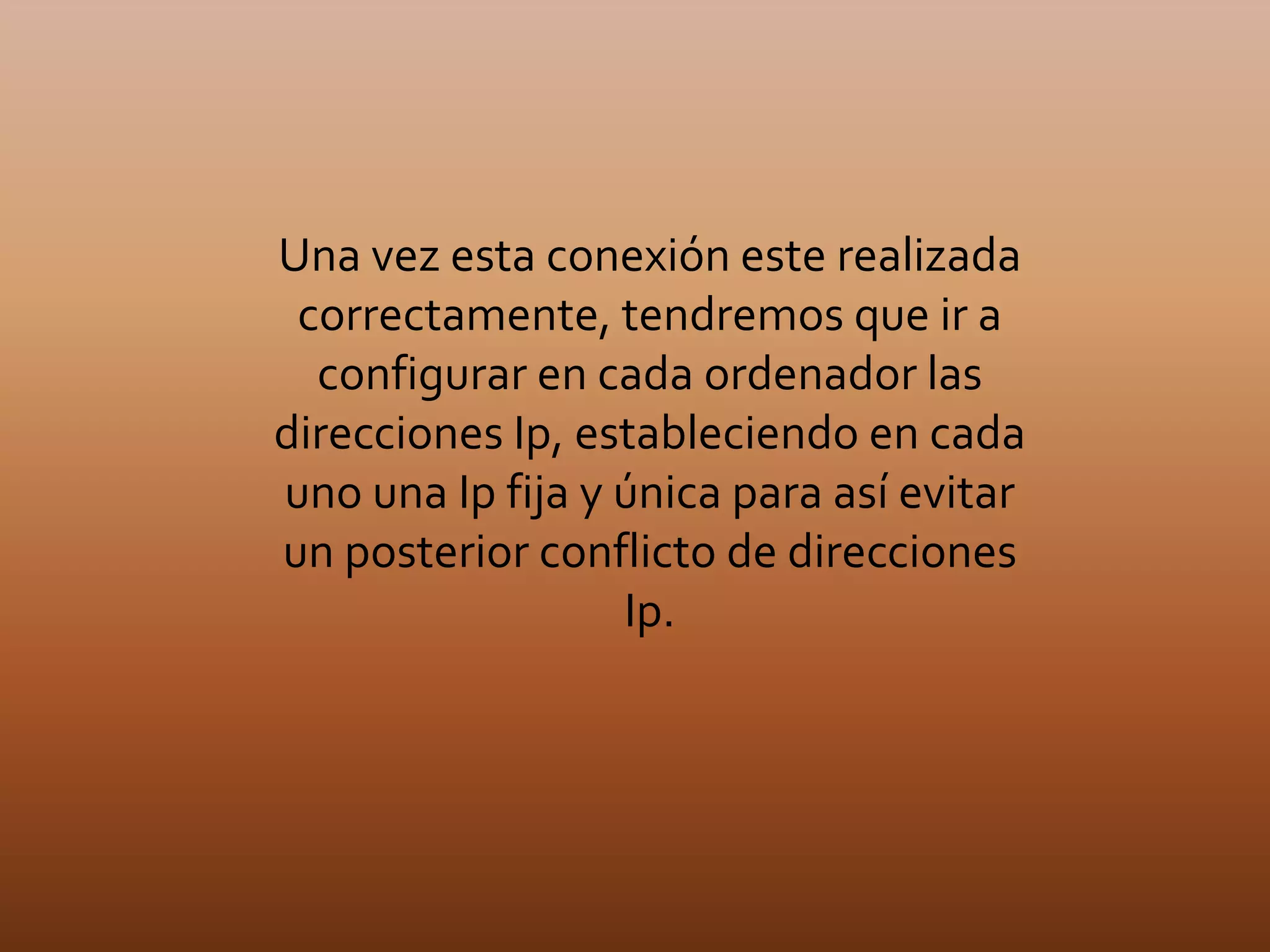 Conexion de 2 hubs por Fibra Optica | PPT
