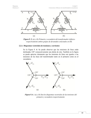 Conexiones trifasicas de transformadores | PDF